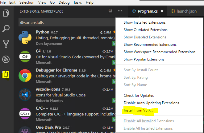 After clicking 'Uninstall' on an extension, it sometimes still shows up ...