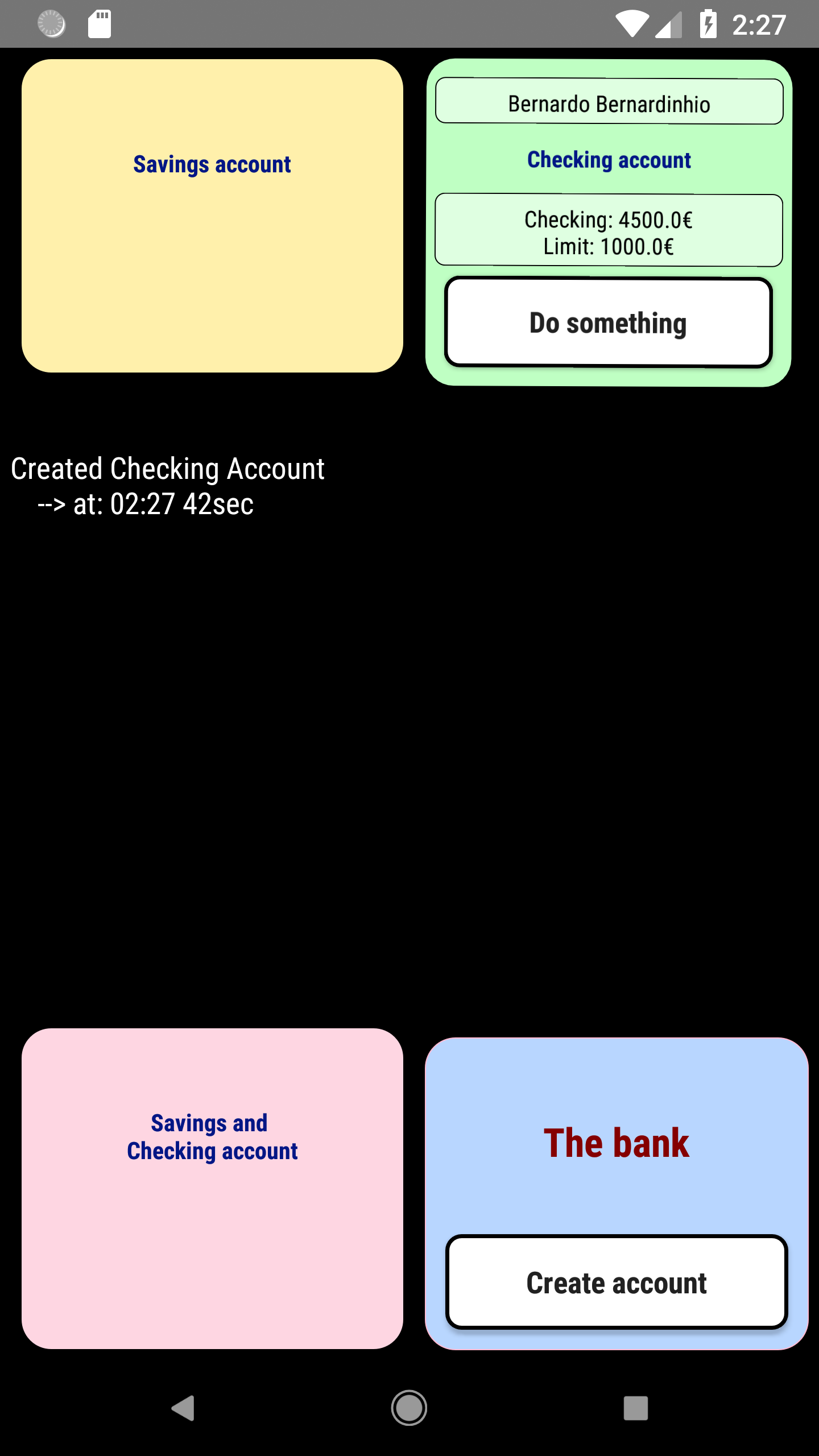 GitHub - bernardinhio/BankAccounts: Floating Activity, Reactive ...