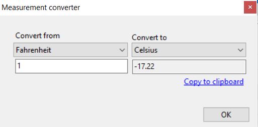 [Enhancement after the next version] For measurement converter. · Issue ...