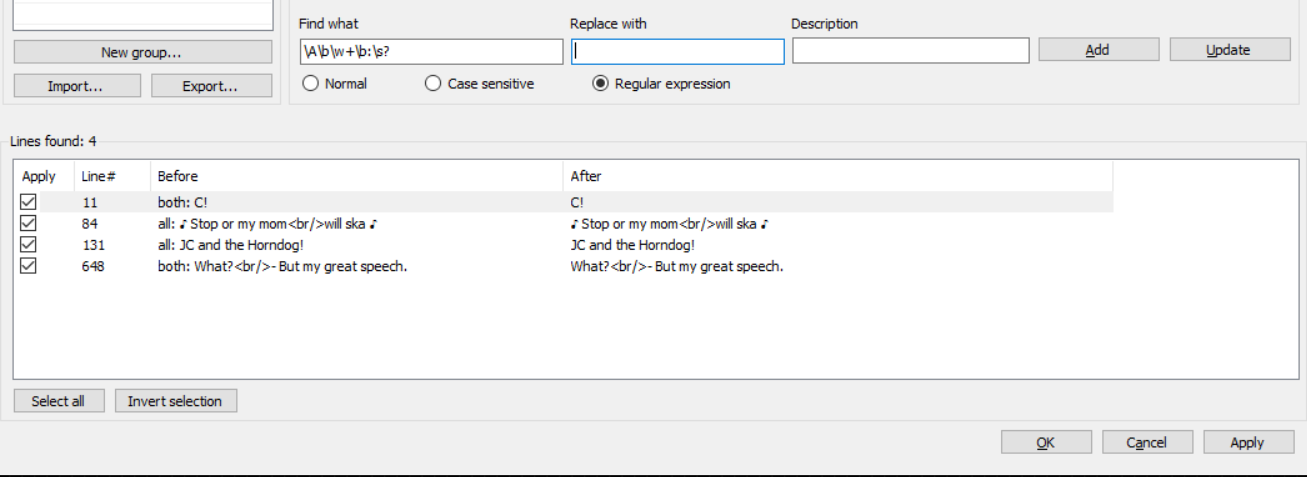 Hearing Impaired - Remove text before colon · Issue #3318 ...