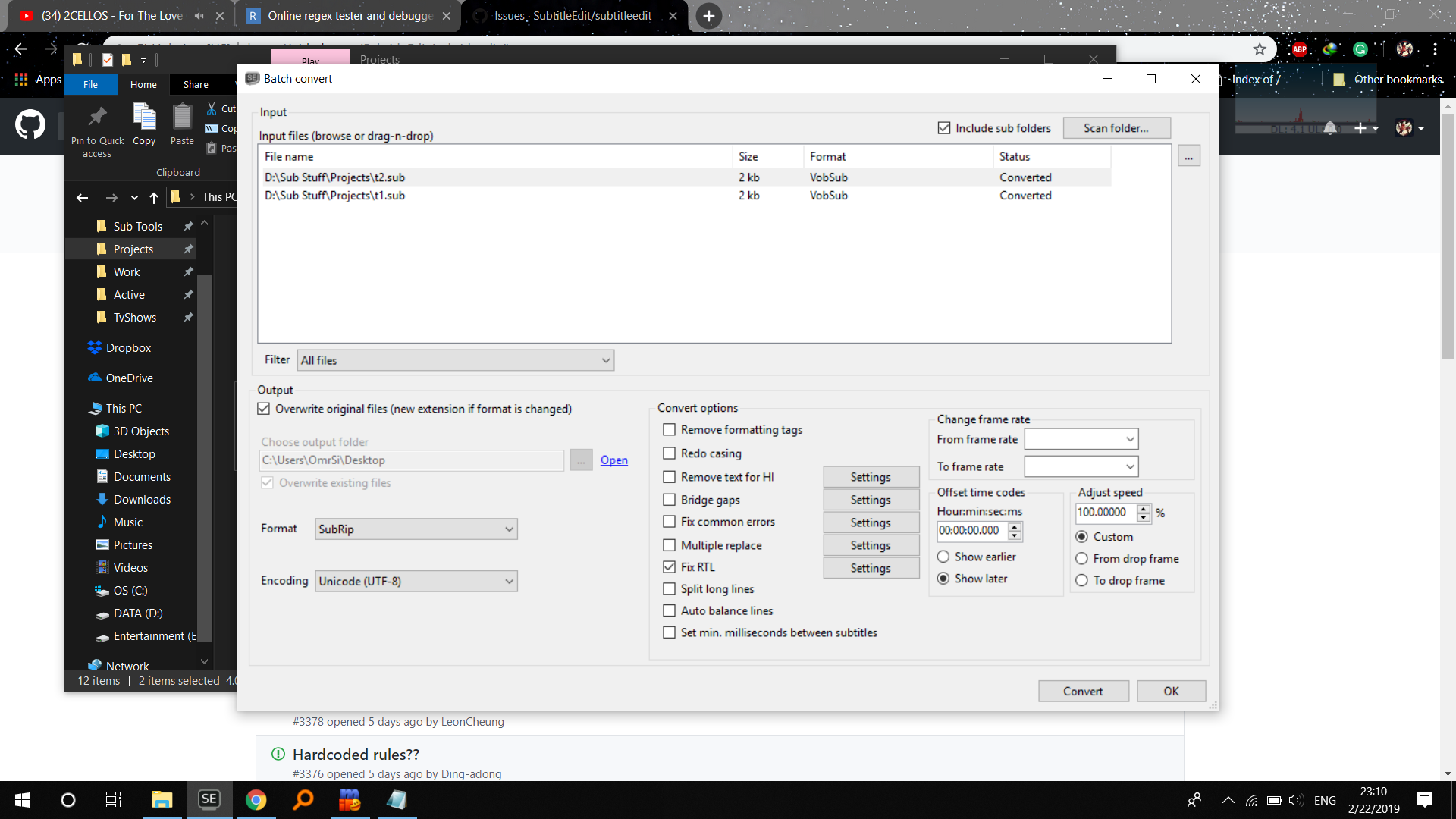 Error when batch OCRing to SRT · Issue #3395 · SubtitleEdit/subtitleedit · GitHub