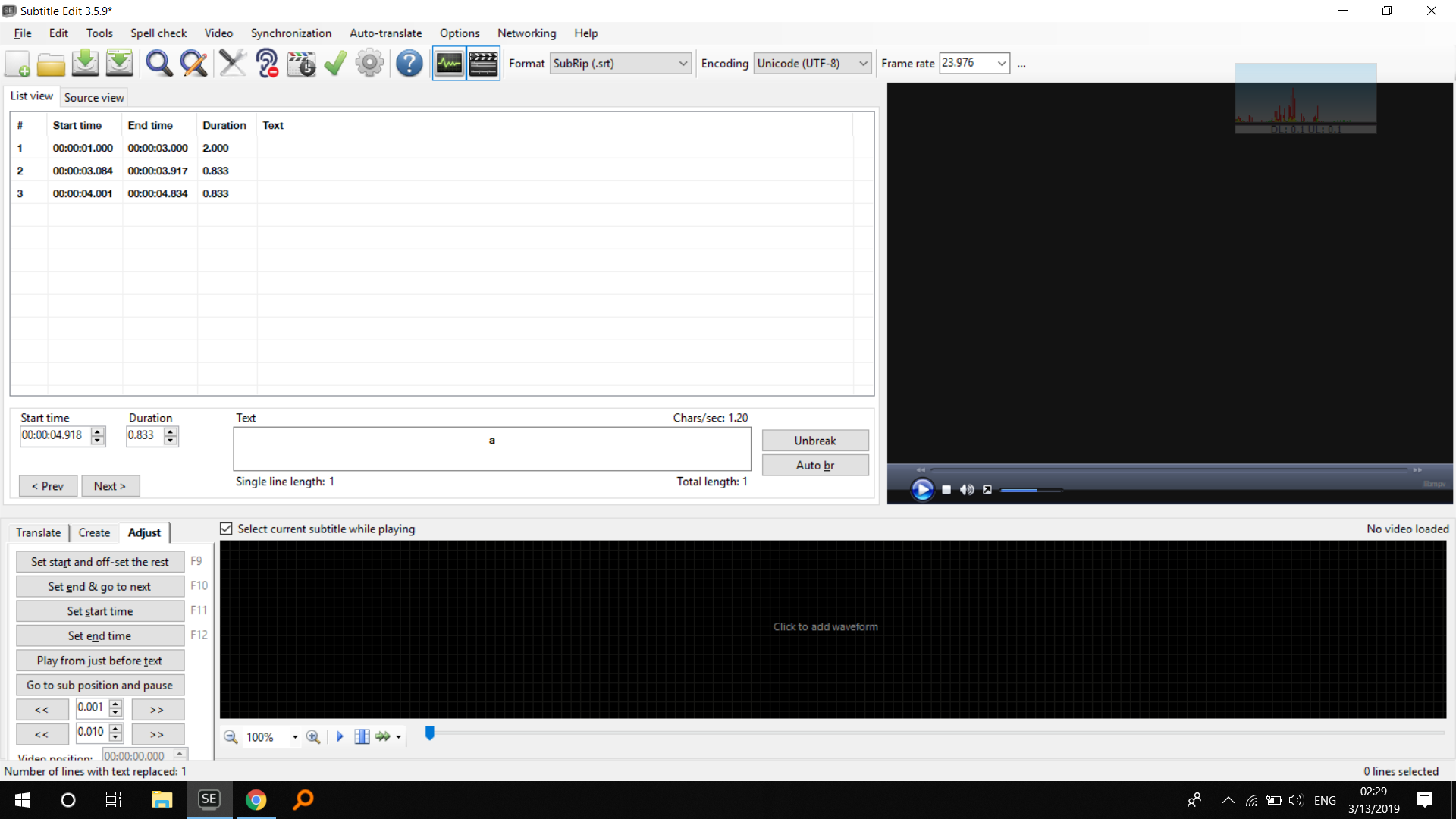 [Improvement] Replace/Multiple replace should remove empty lines · Issue #3455 · SubtitleEdit ...
