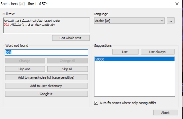 Allow letters stuck to numbers for Arabic spellcheck · Issue #3682 ...