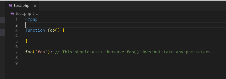 Diagnosis detecting when too many parameters are passed to a function · Issue #2091 · bmewburn ...