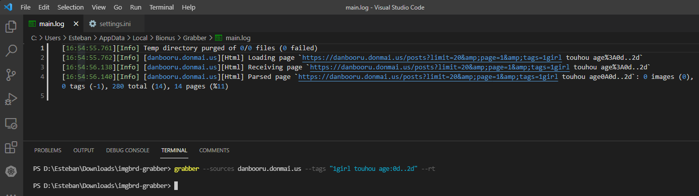 Grabber CLI not returning images or their tags from Danbooru | Grabber 7.6.2 · Issue #2494 ...