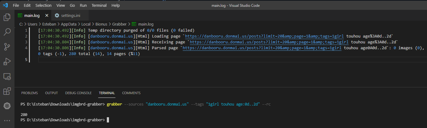 Grabber CLI not returning images or their tags from Danbooru | Grabber 7.6.2 · Issue #2494 ...