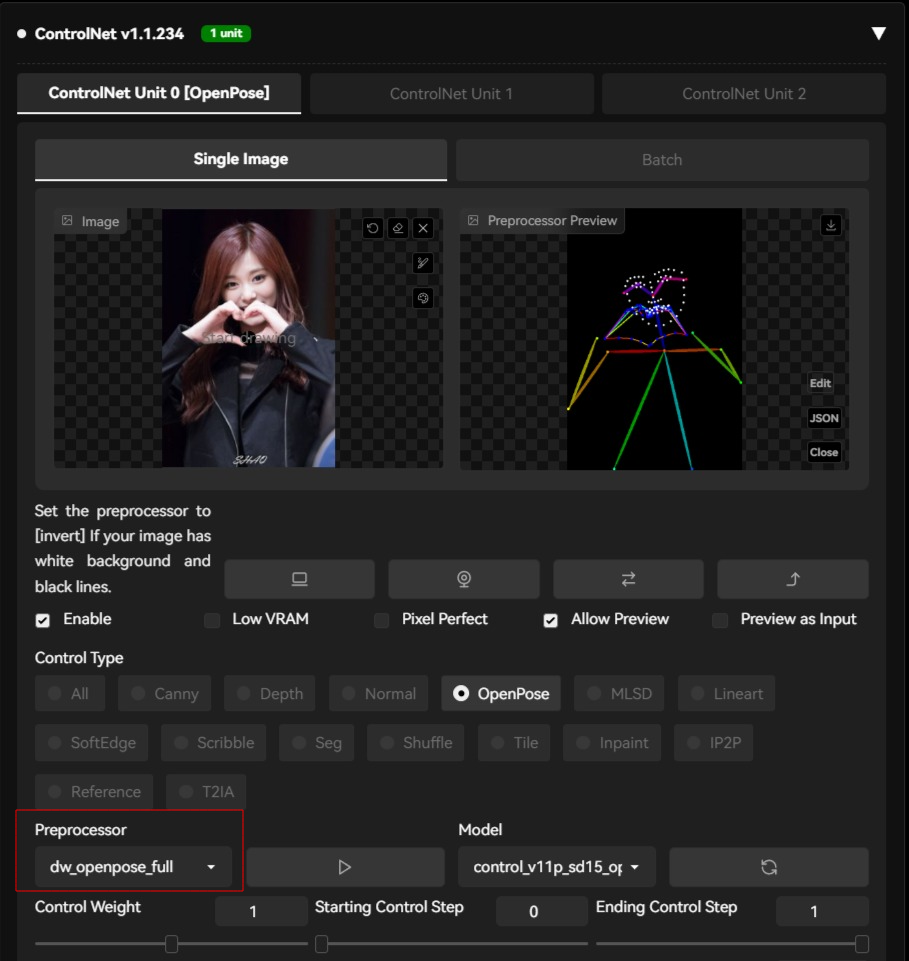 [1.1.236] Support DW Openpose preprocessor · Mikubill sd-webui-controlnet · Discussion #1863 ...