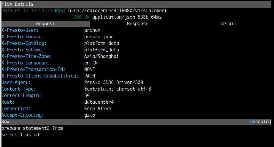 PREPARE statement limit to 4KB · Issue #628 · trinodb/trino · GitHub
