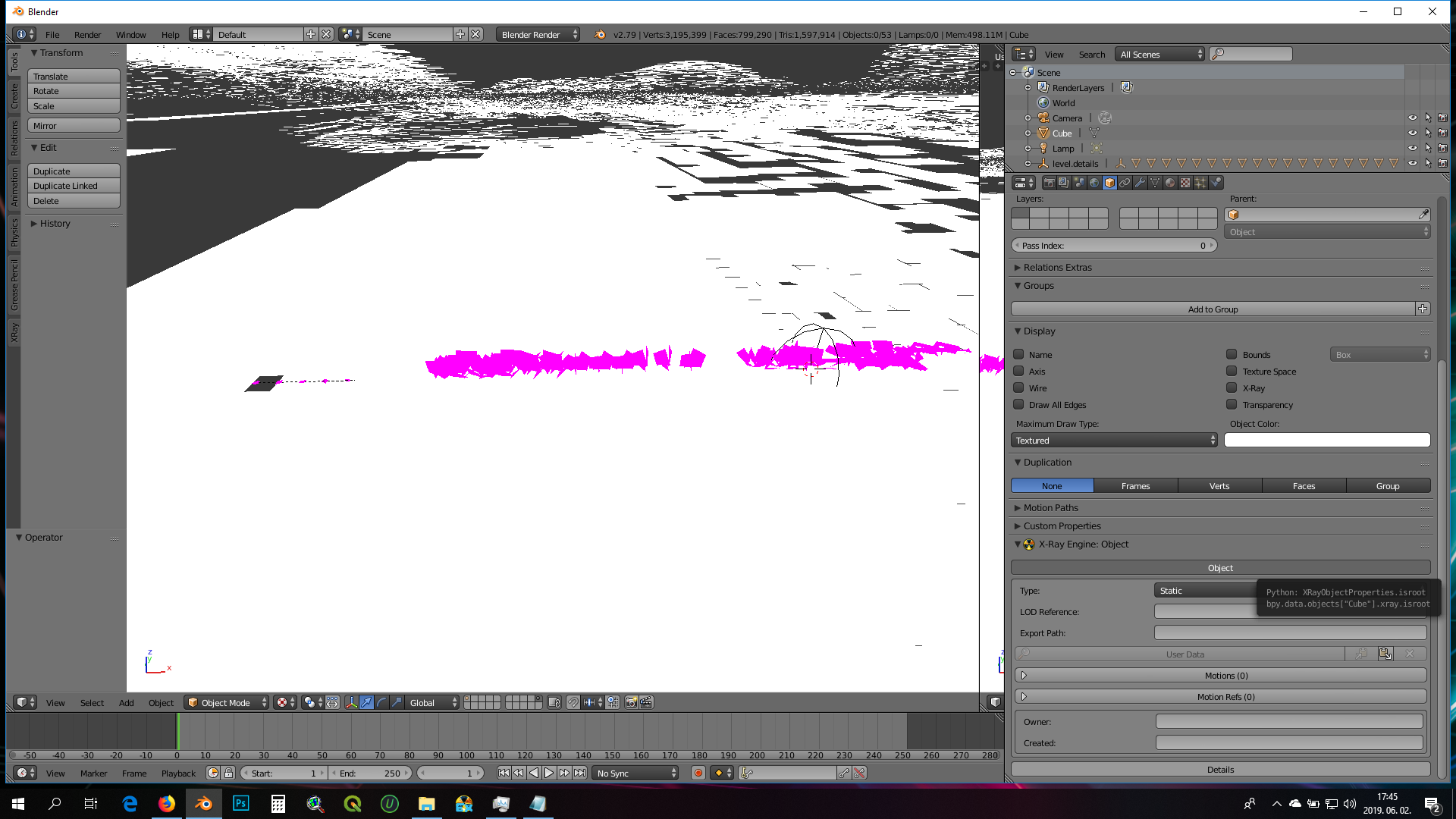 Exported level.details file won't work · Issue #230 · PavelBlend/blender-xray · GitHub
