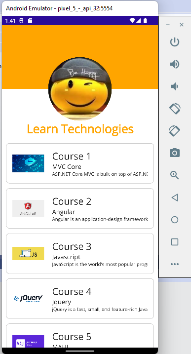 GitHub - raviverma-rs/EducationApp: This is a MAUI, XML, C# based application with 2 pages, a ...