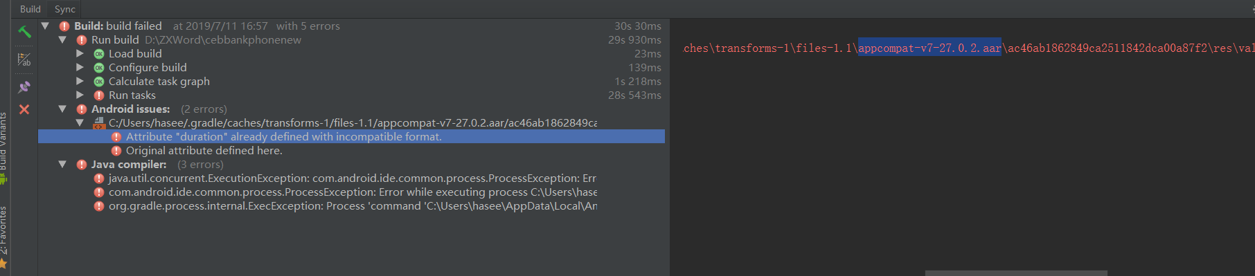6.0.3引入项目资源冲突appcompat-v7-27.0.2.aar · Issue #2130 · CarGuo/GSYVideoPlayer · GitHub