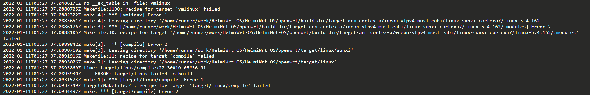 linux-ipq40xx 内核编译失败 · Issue #8670 · coolsnowwolf/lede · GitHub