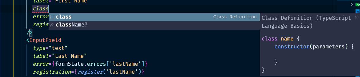 Delete IntelliSense suggestions · Issue #130605 · microsoft/vscode · GitHub