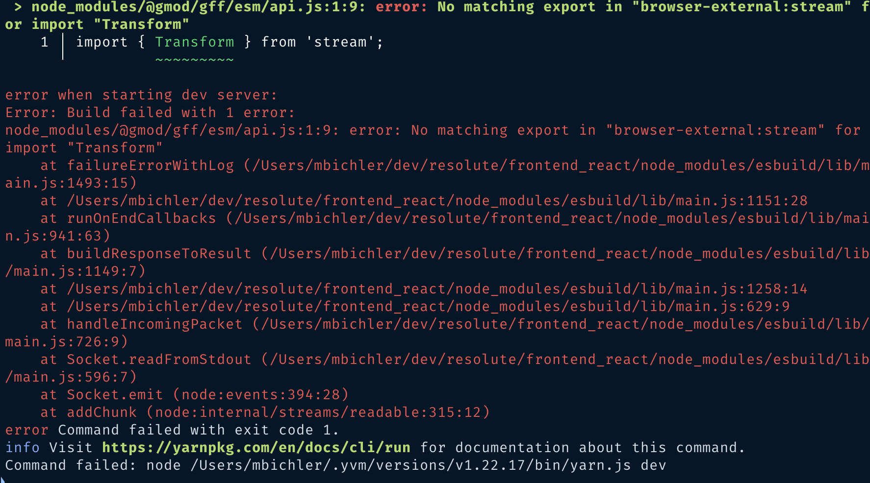 No matching export in "browser-external:stream" · Issue #2696 · GMOD/jbrowse-components · GitHub