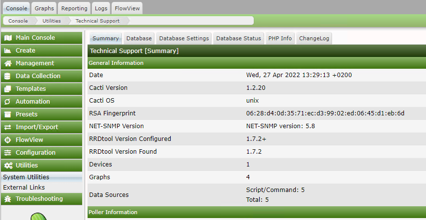 Flowview no data were displayed after empty or defined filter · Issue #74 · Cacti/plugin ...