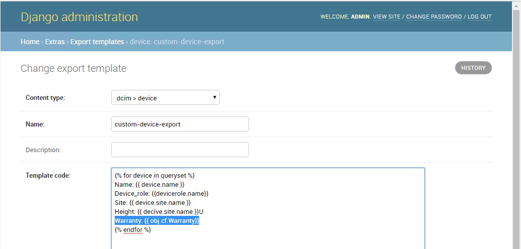 Csv Export With Custom Objects · Issue 2090 · Netbox Community