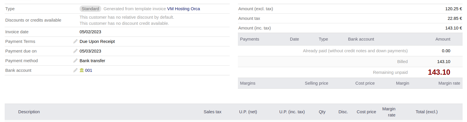 Margin Module Not Working In Proposalinvoices Commpropalcardphpid92 · Issue 24673 