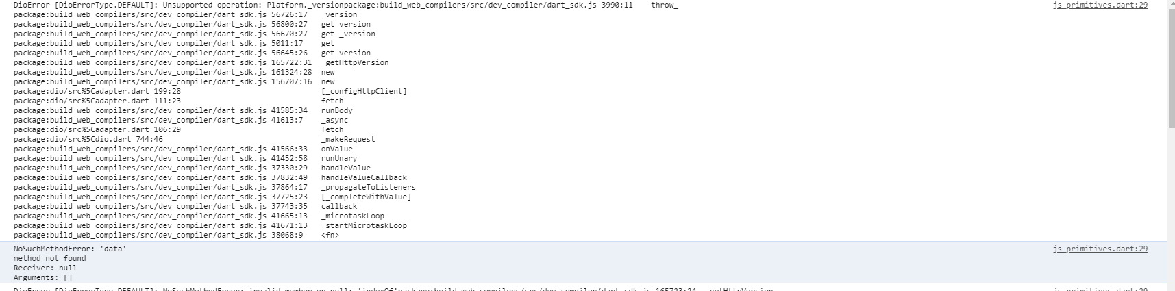 请问dio是否支持flutter web 大概何时会支持 · Issue #448 · cfug/dio · GitHub