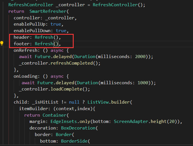 上拉加载和下拉刷新使用同一种gif指示器的报错问题 · Issue #167 · peng8350/flutter_pulltorefresh ...
