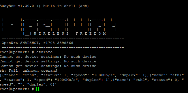 ESXi虚拟里添加5个及以上的网口时显示不正常 · Issue #2170 · coolsnowwolf/lede · GitHub
