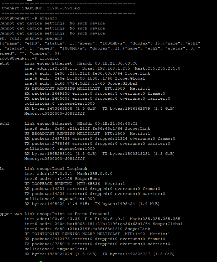 ESXi虚拟里添加5个及以上的网口时显示不正常 · Issue #2170 · coolsnowwolf/lede · GitHub