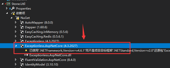 Unable to work under. net standard · Issue #434 · exceptionless/Exceptionless · GitHub