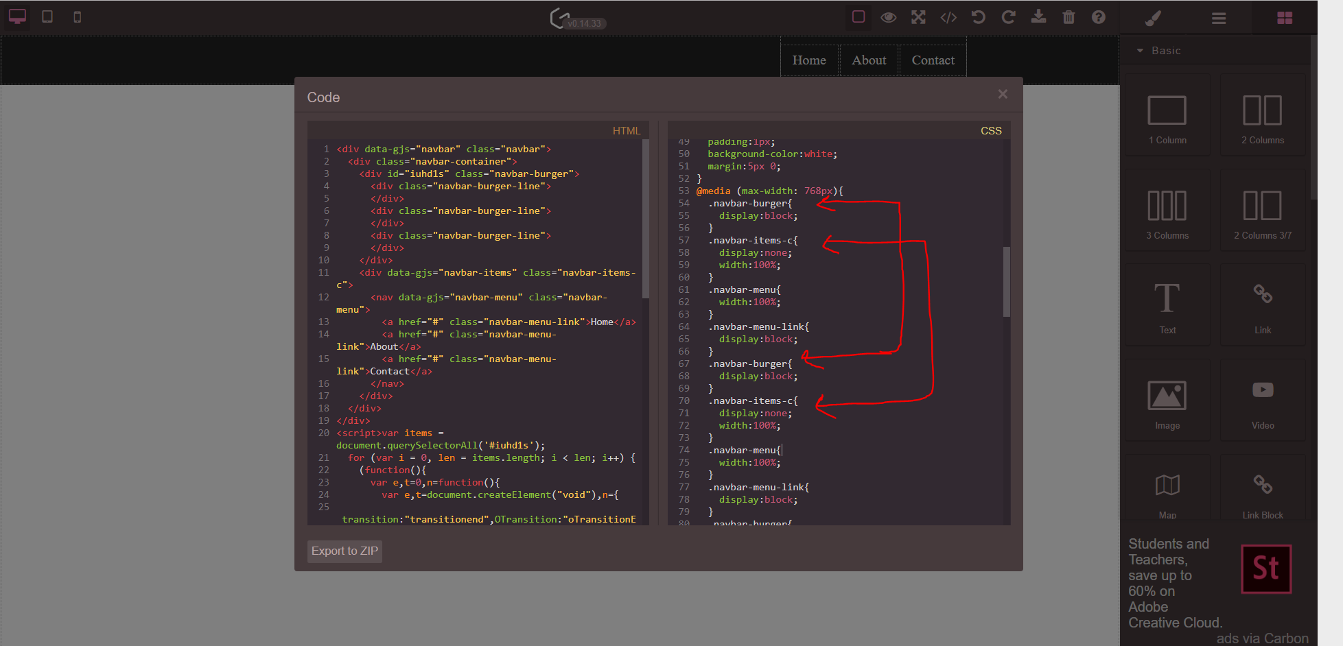 [Bug] Duplicate CSS written under media queries · Issue #1513 · GrapesJS/grapesjs · GitHub