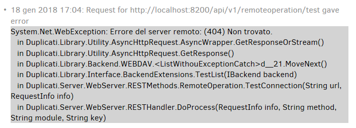 WebDAV Backend doesn't connect to webdav server · Issue #2970 · duplicati/duplicati · GitHub