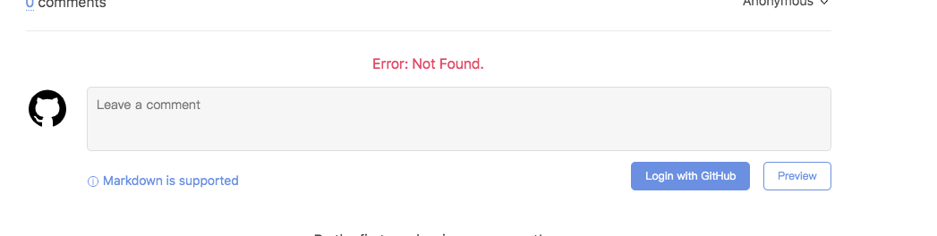 error: not found · Issue #246 · gitalk/gitalk · GitHub