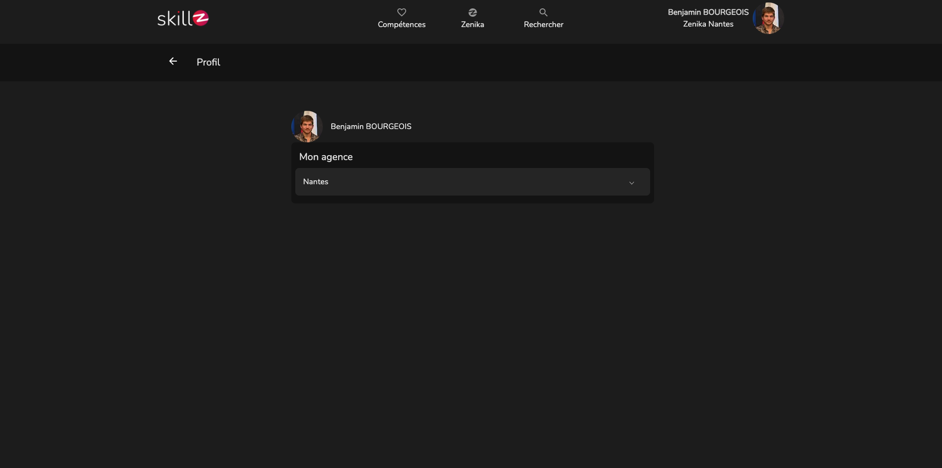 Profile page empty after adding a certification · Issue #289 · Zenika/skillZ · GitHub