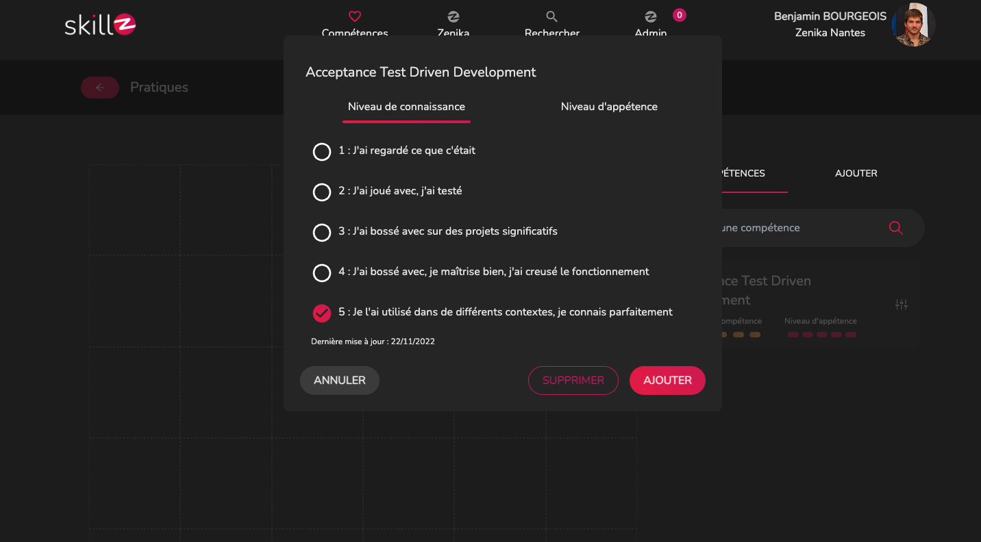 Show the last date of an updating skill · Issue #318 · Zenika/skillZ · GitHub