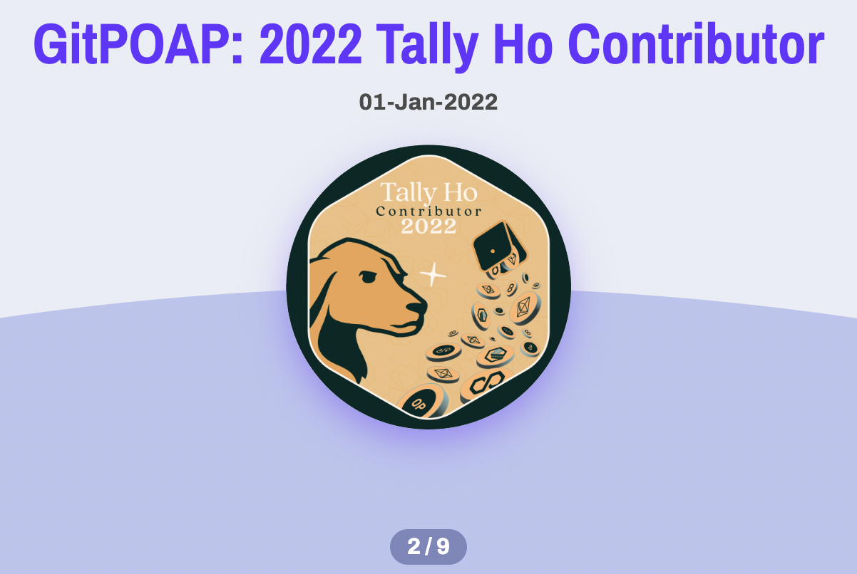 Display POAP NFTs details correctly · Issue #2848 · tahowallet/extension · GitHub