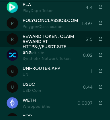 Fix displaying assets in the swap tokens selector · Issue #3024 · tahowallet/extension · GitHub