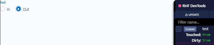 Trouble creating radio buttons inside a controller, the value I want ...