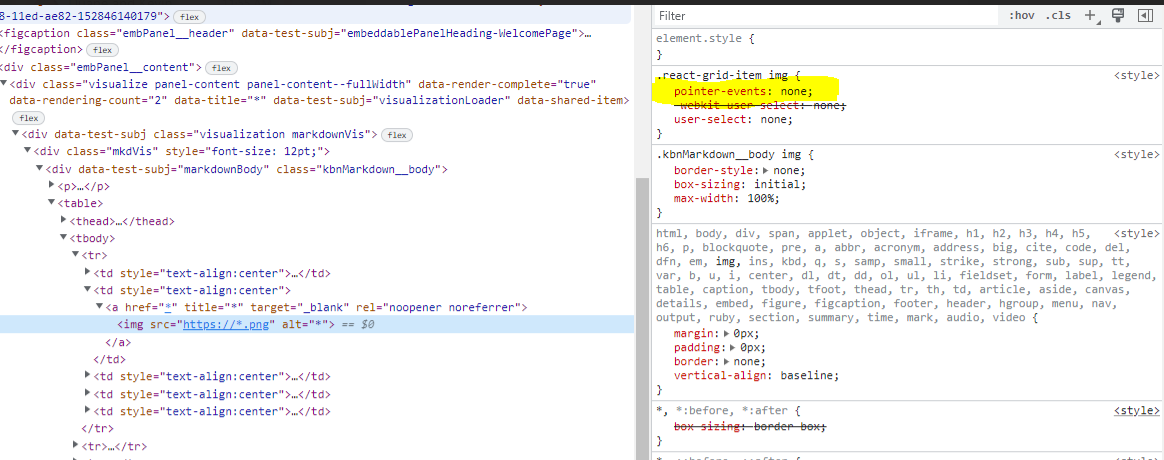 Kibana markdown - clickable location for an image linked to URL · Issue #149552 · elastic/kibana ...