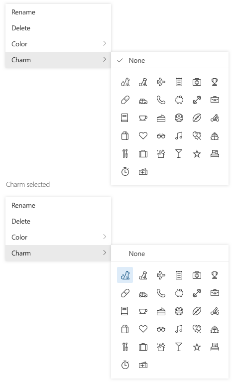 ContextualMenu: Icon picker component not to spec · Issue #2506 · microsoft/fluentui · GitHub