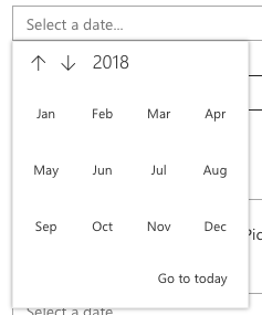 DatePicker menu shouldn't have scrollbar · Issue #3255 · microsoft/fluentui · GitHub