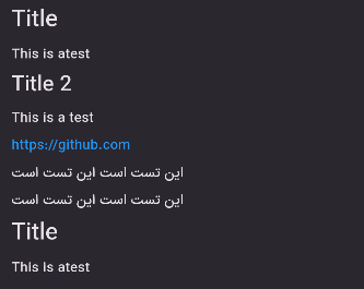 [flutter_markdown] Support RTL · Issue #138723 · flutter/flutter · GitHub