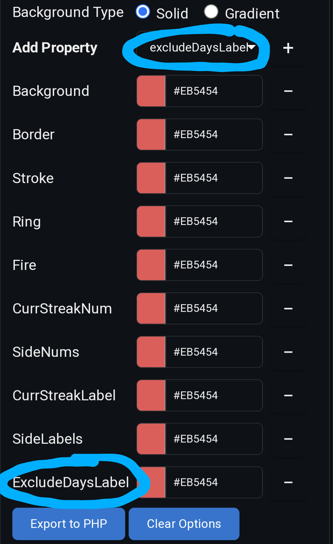 🐛 Demo Site It Is Sometimes Possible To Add A Color Property Twice · Issue 570 · Denvercoder1 