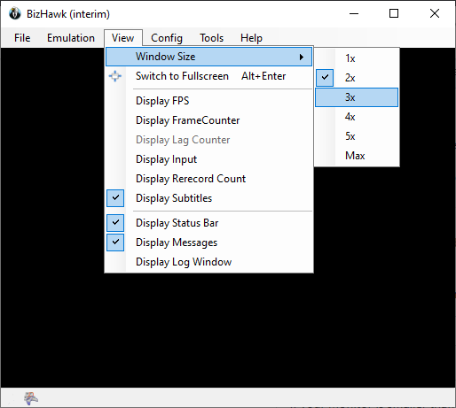 [melonDS] Window Size option doesn't work · Issue #1946 · TASEmulators/BizHawk · GitHub
