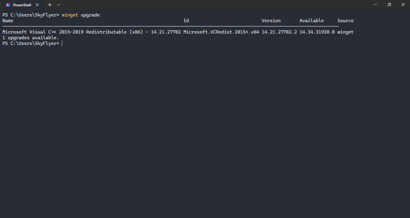 Upgrade loop · Issue #3248 · microsoft/winget-cli · GitHub
