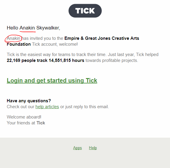 User created via API gets invitation email from self · Issue #38 · tick/tick-api · GitHub