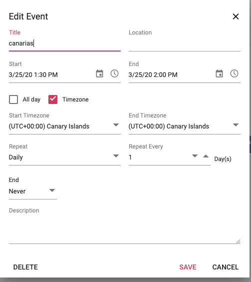 schedule calendar DST issue in recurrent events · Issue #44 · syncfusion/ej2-react-ui-components ...