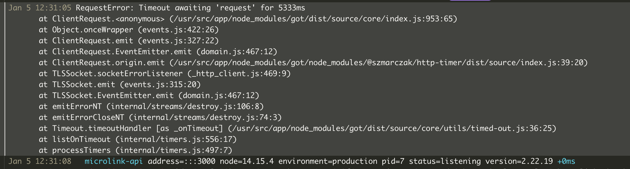 Uncaught Timeouterror Exception · Issue 1460 · Sindresorhusgot · Github