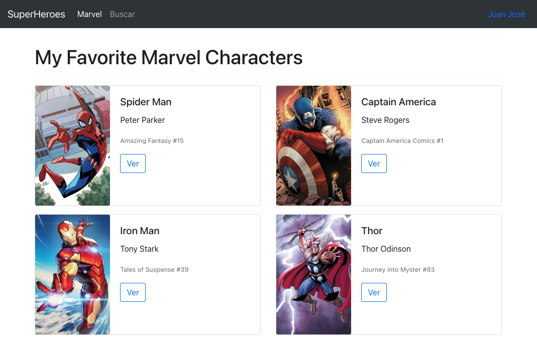 GitHub - juanjmartinez/Superheroes