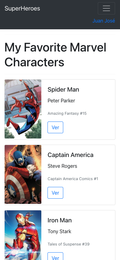 GitHub - juanjmartinez/Superheroes