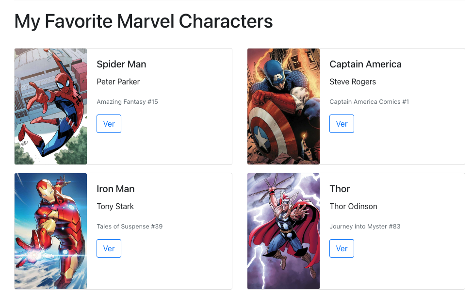 GitHub - juanjmartinez/Superheroes