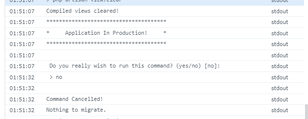 Every Startup ask to migrate · Issue #1710 · BookStackApp/BookStack · GitHub