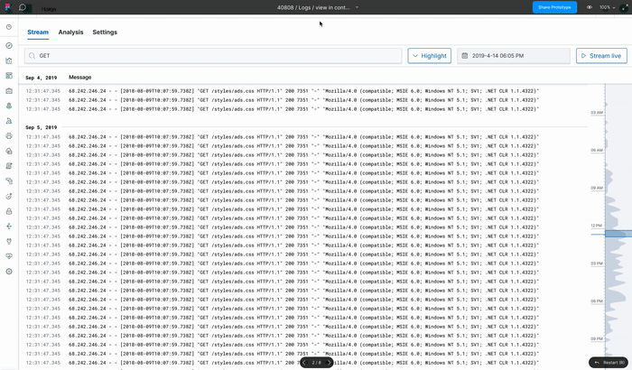 [Logs UI] View in context · Issue #40808 · elastic/kibana · GitHub