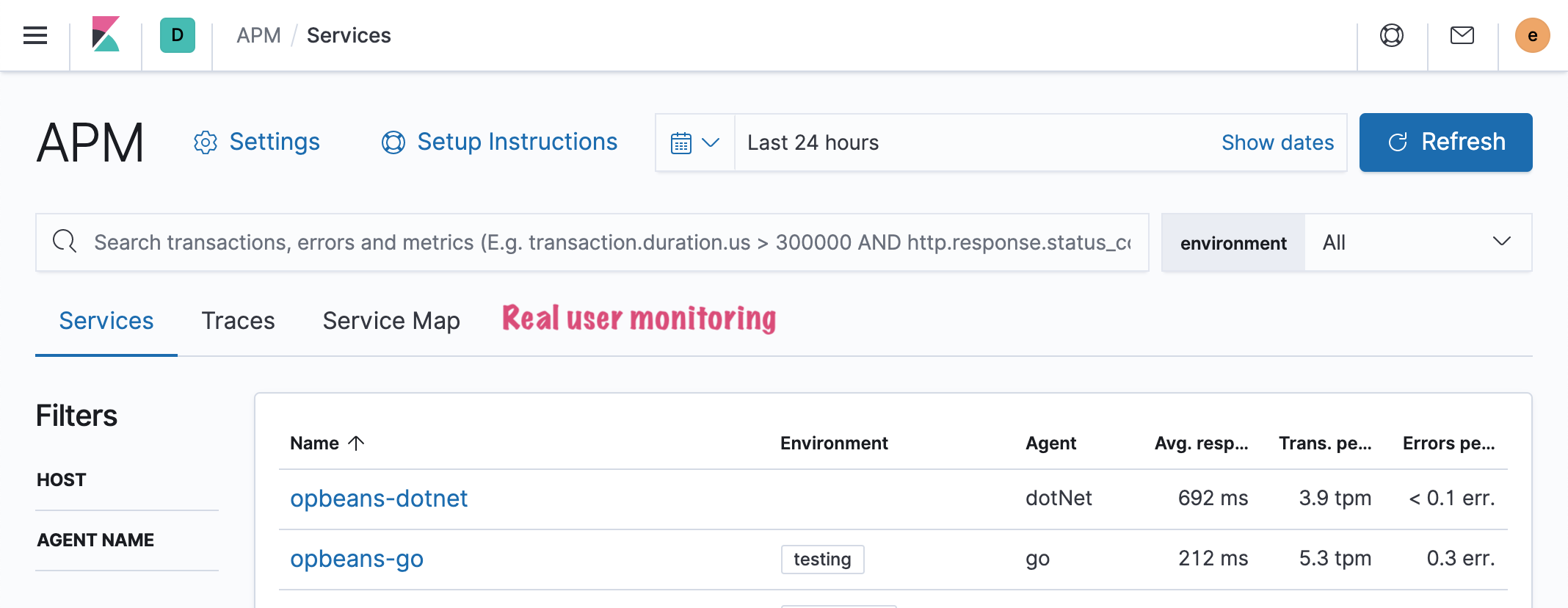 [RUM dashboard] initial view · Issue #67608 · elastic/kibana · GitHub
